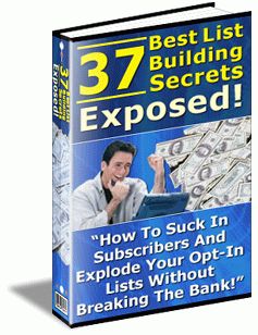 37 Best Email List Building Secrets Exposed: Master Resale Rights ...