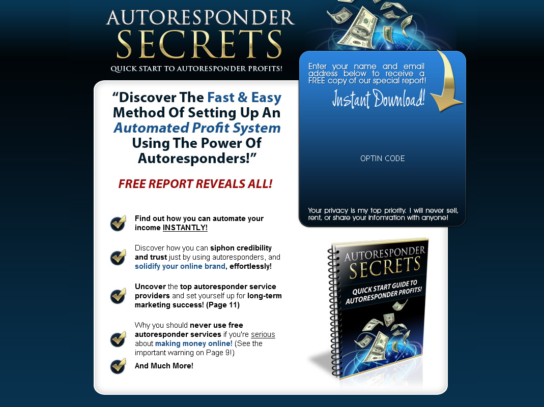 Autoresponder Secrets Exposed - report - Private Label Rights