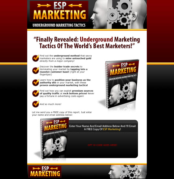 ESP Marketing - giveaway report